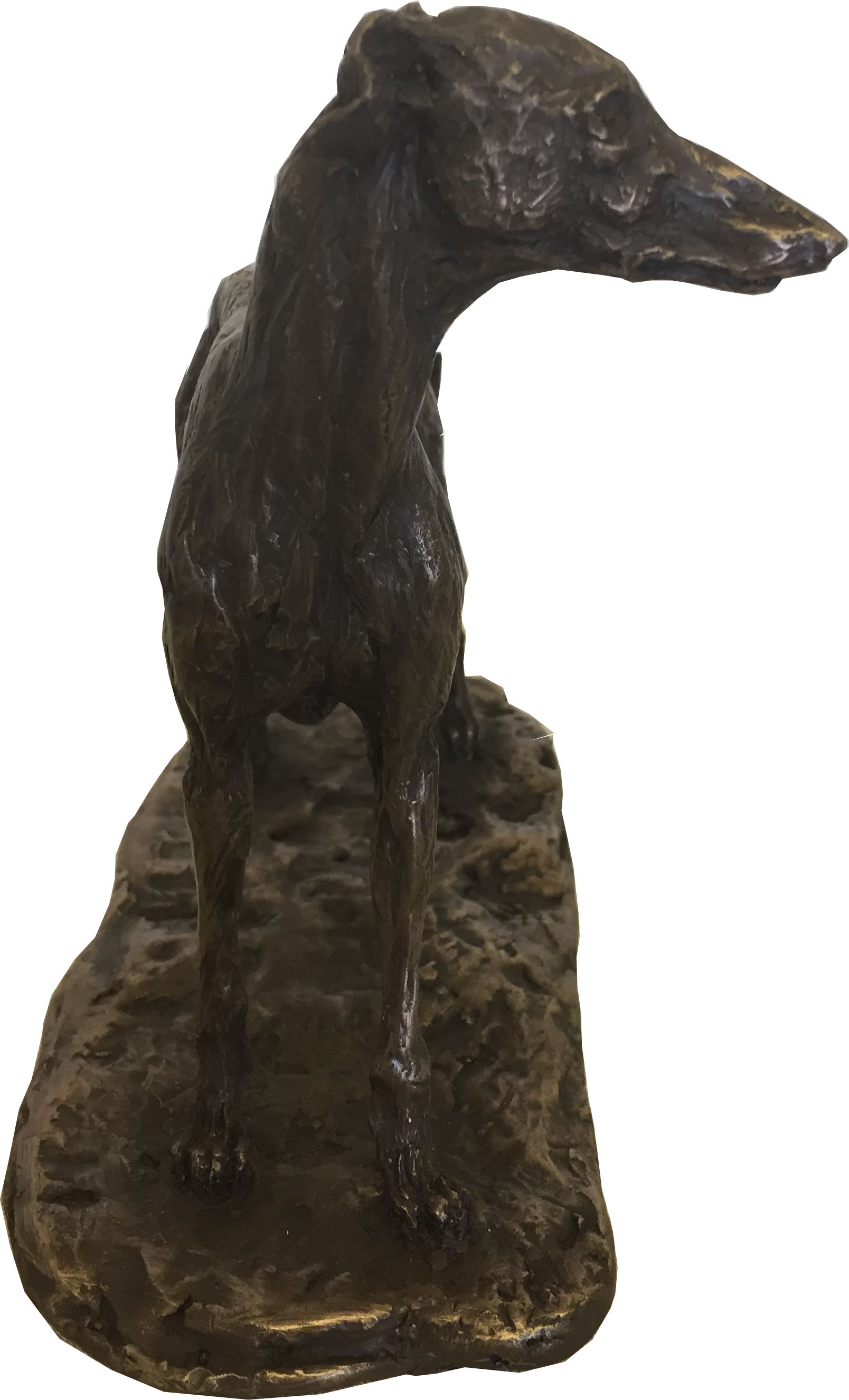 Greyhound - Finished - Jean Buchanan Animal Sculptures & Artwork